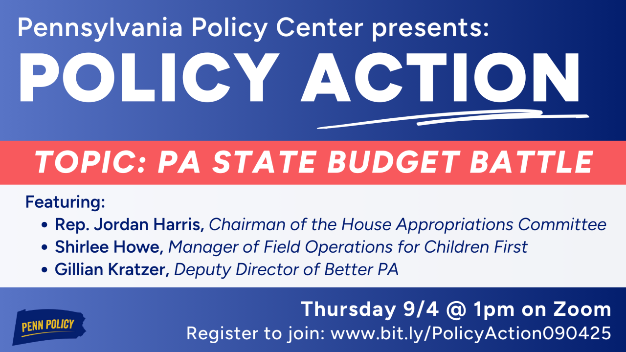 PPC State Policy Action Call | Pennsylvanians Together